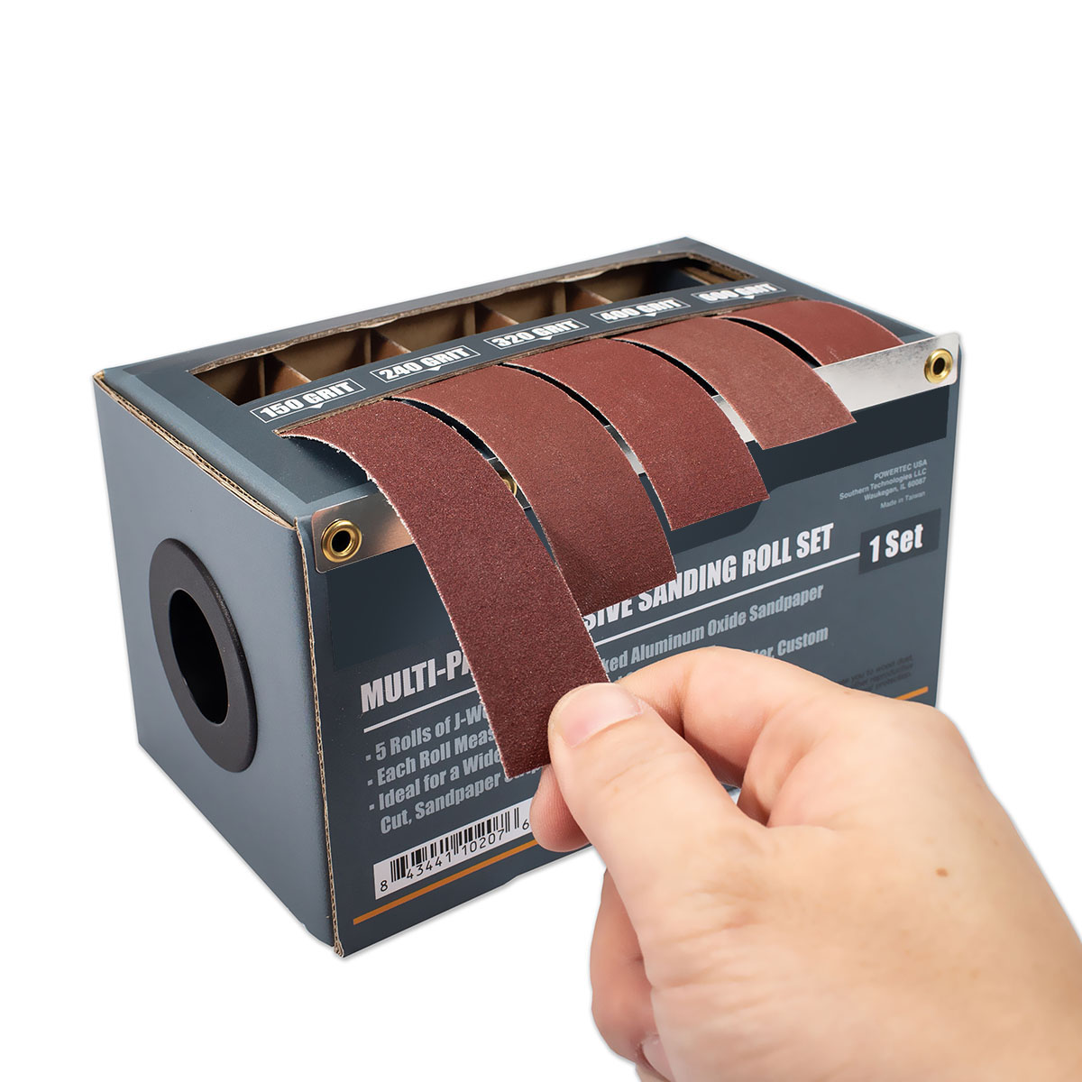 Tuner Sandpaper Dispenser Box-By Grits - Avanti Systems Co. Ltd
