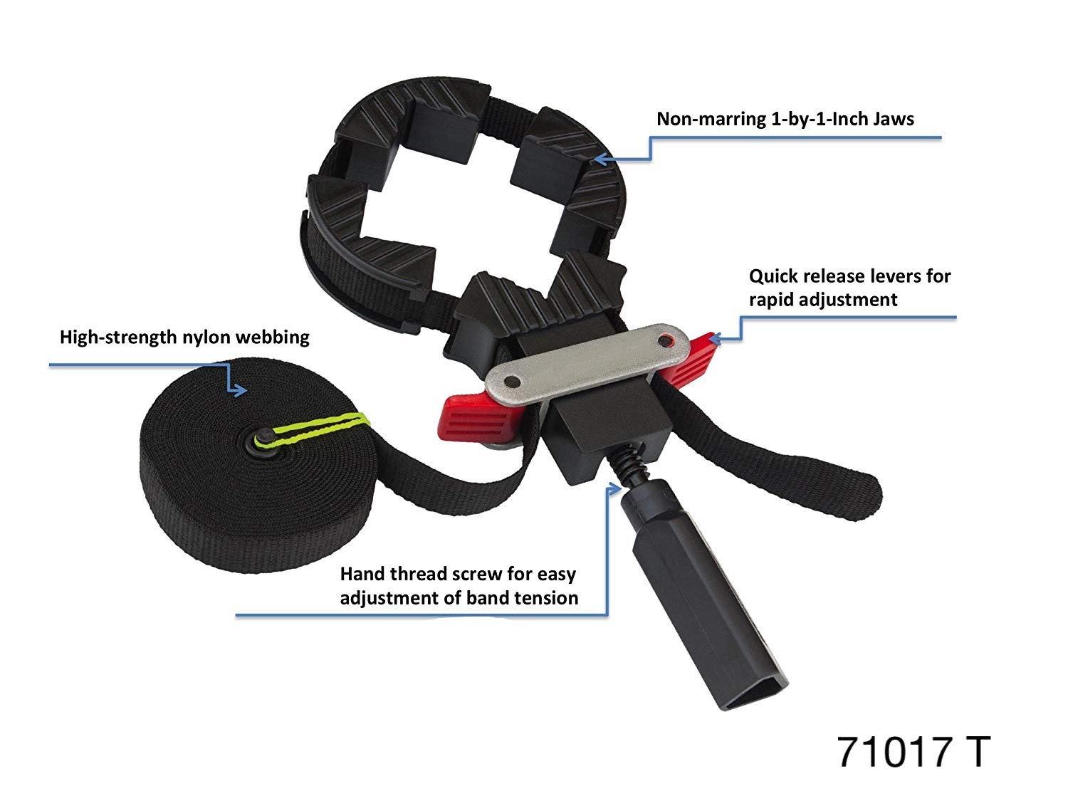 Band Clamp with Quick-Release Level-more types - Avanti Systems Co. Ltd