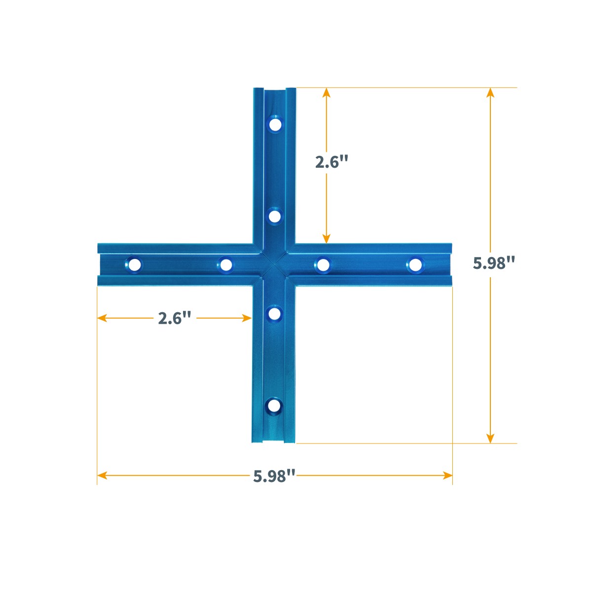 T-Track Intersection Kit, Aluminum - Avanti Systems Co. Ltd